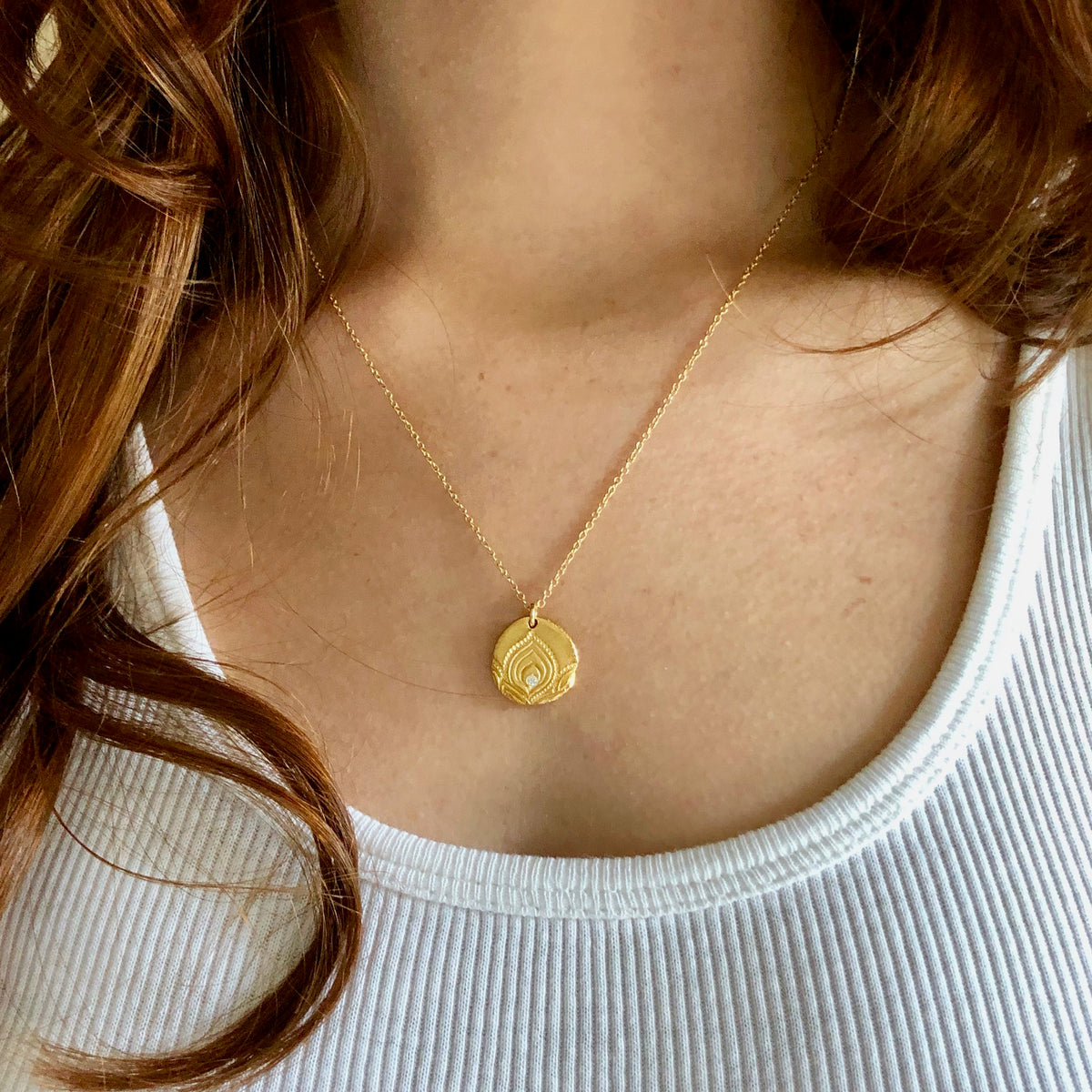 New Beginnings Charm Necklace Gold | MAS Designs